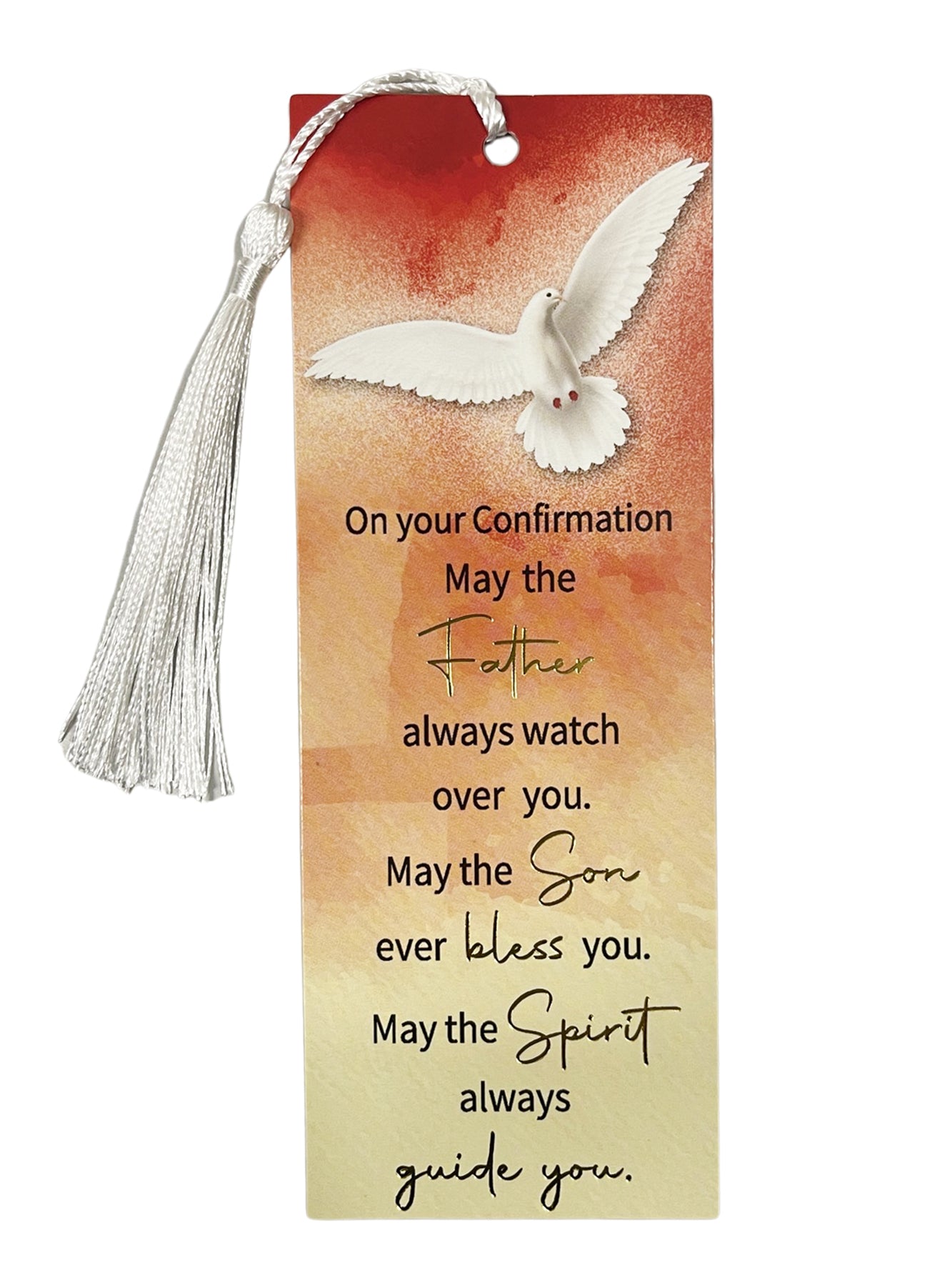 Confirmation Bookmark With Tassel - On Your Confirmation – Christian ...