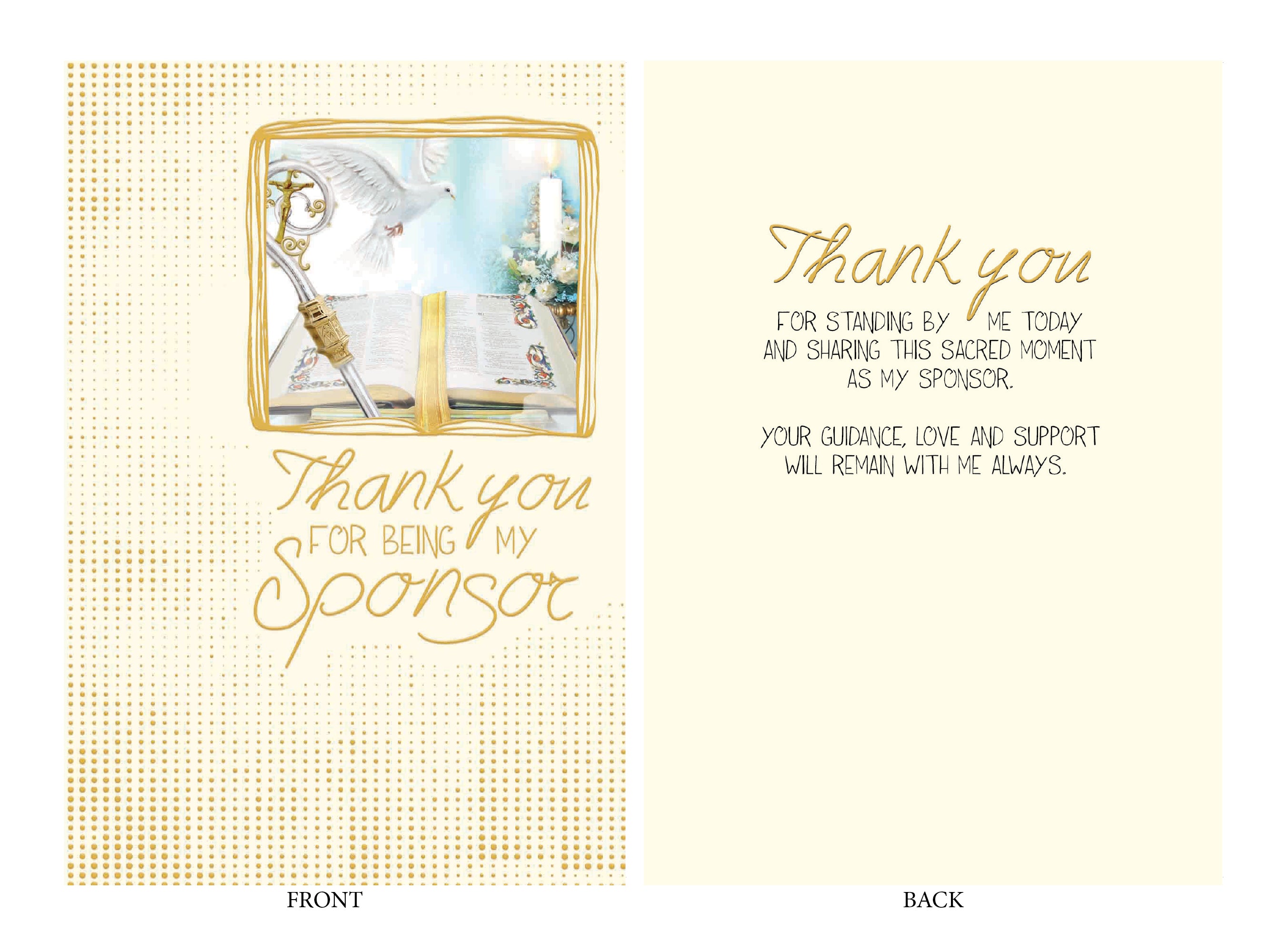 Sponsorship Thank You Sign Thank You For Being My Sponsor Ladybug
